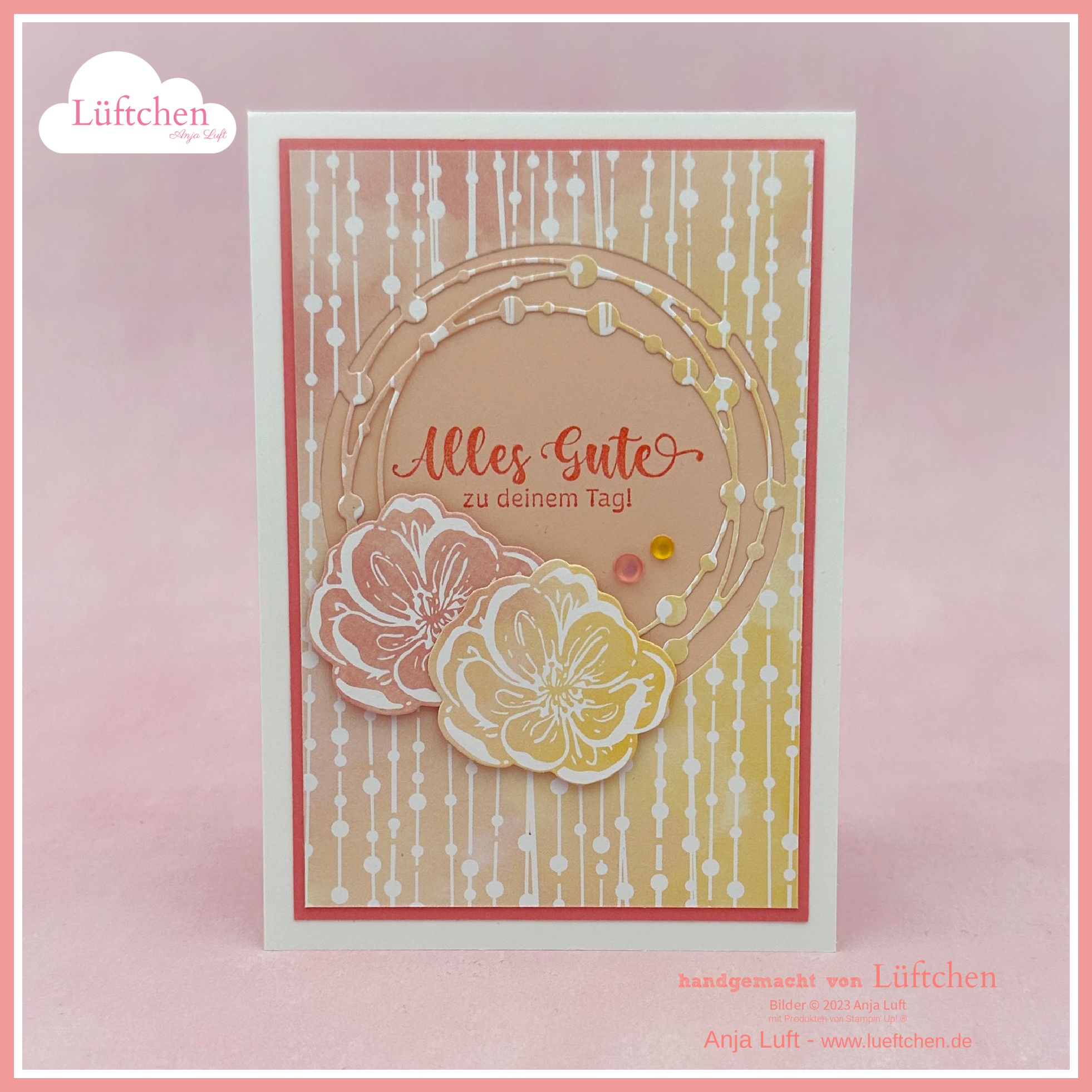 Florale Freundschaft -Blumen - Stempelnd durchs Jahr - Lüftchen